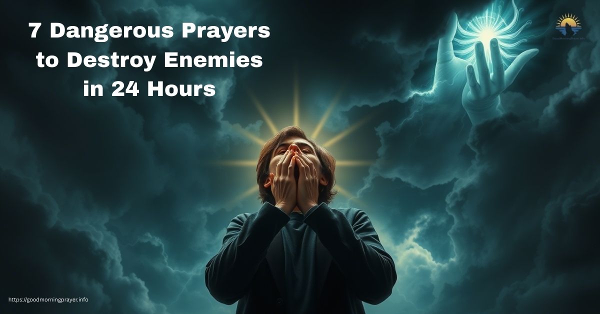 7 Dangerous Prayers to Destroy Enemies in 24 Hours